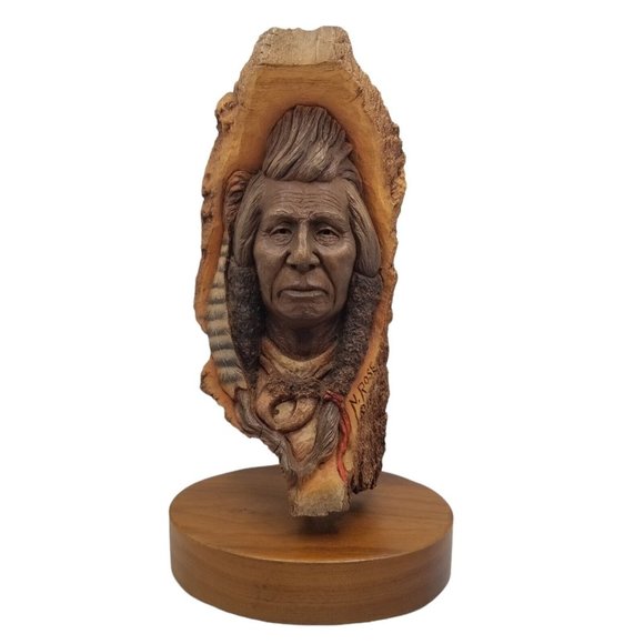Art | Neil J Rose Native American Sculpture Blunt Arrow Signed Numbered ...